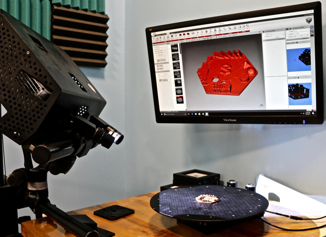 3D Printed Part Evaluated for Deviations Against its CAD File – GoMeasure3D