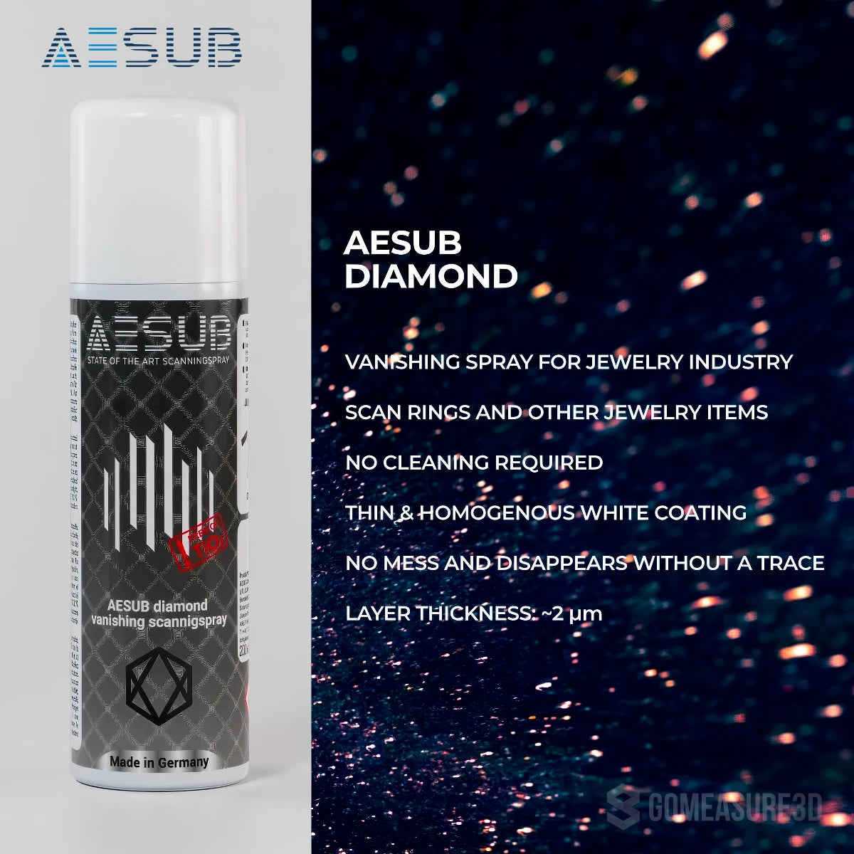 AESUB Diamond – GoMeasure3D