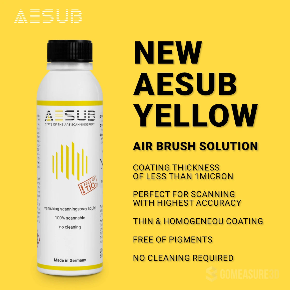 Aesub Yellow – GoMeasure3D