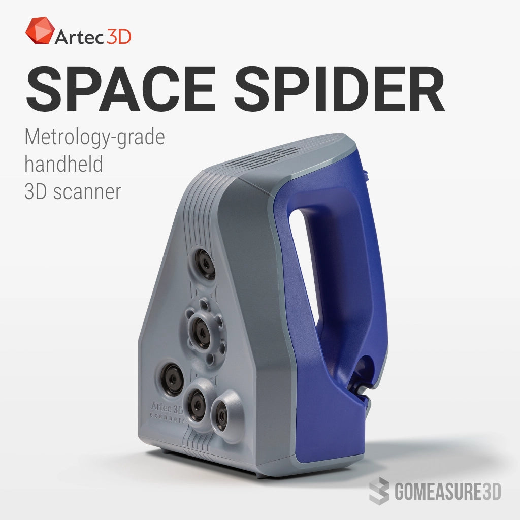 Artec Space Spider 3D Scanner – GoMeasure3D