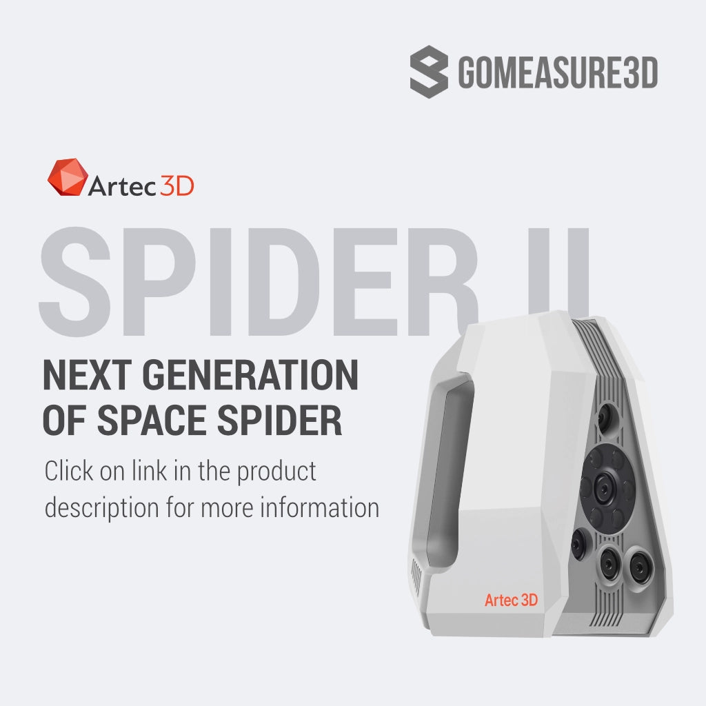 Artec Space Spider 3D Scanner – GoMeasure3D