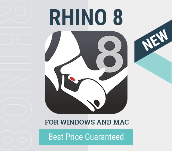 Rhino 8 for Windows and Mac (Commercial License) – GoMeasure3D