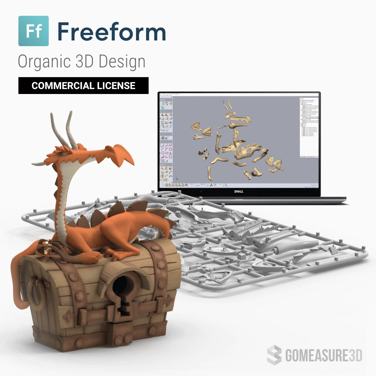 Geomagic Freeform Organic Modeling Software (Professional License ...