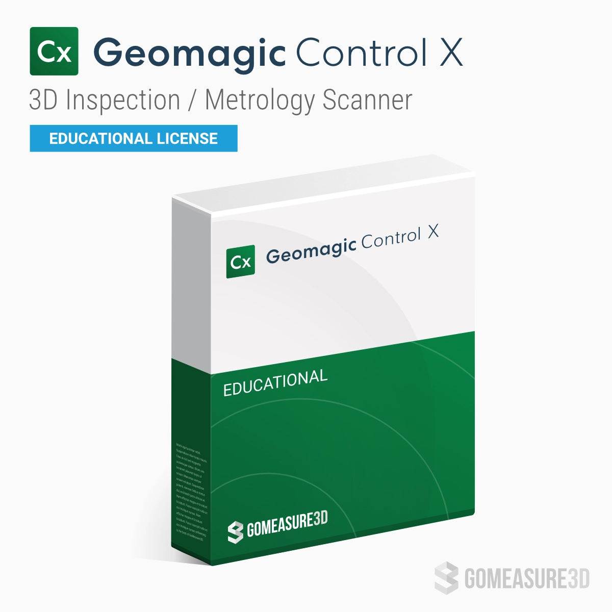 Geomagic Control X (Educational License & Upgrade Options) – GoMeasure3D