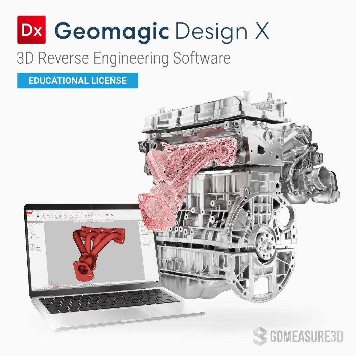 Geomagic Design X (Education License) – GoMeasure3D