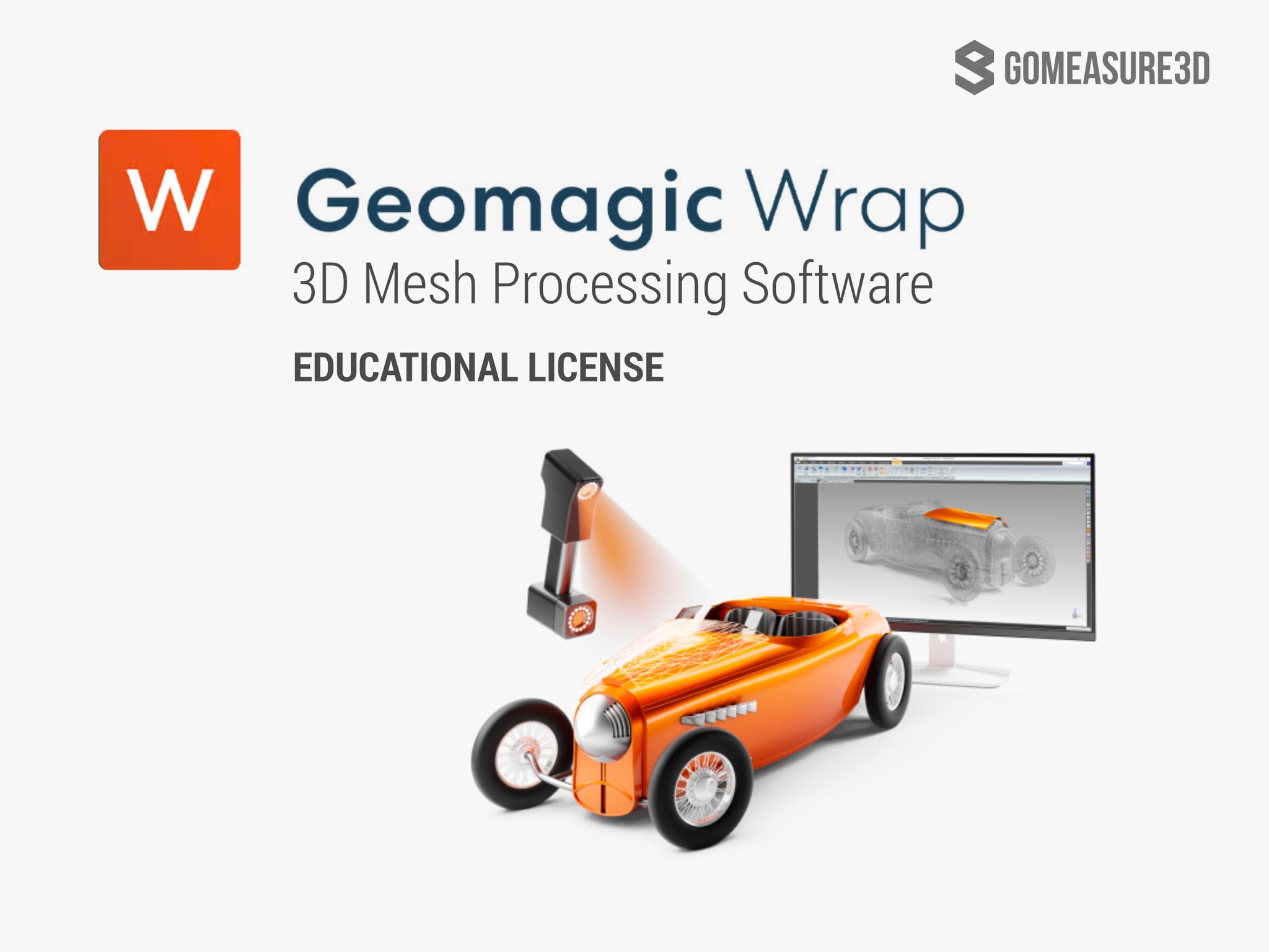 Geomagic Wrap (Educational License & Upgrade Options) – GoMeasure3D