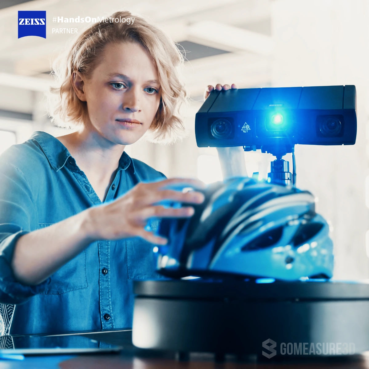ZEISS GOM Scan 1 Plug-and-Play 3D Scanner – GoMeasure3D