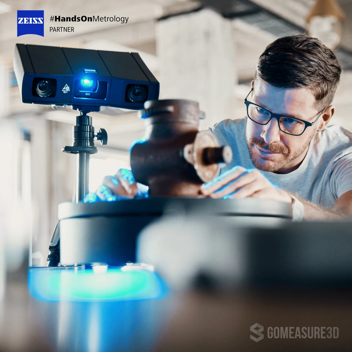 ZEISS GOM Scan 1 Plug-and-Play 3D Scanner – GoMeasure3D