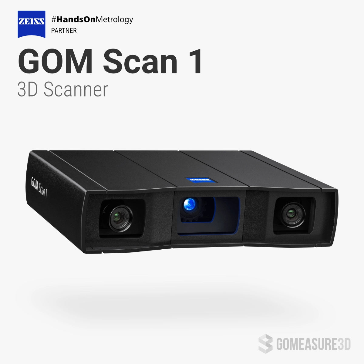 ZEISS GOM Scan 1 Plug-and-Play 3D Scanner – GoMeasure3D